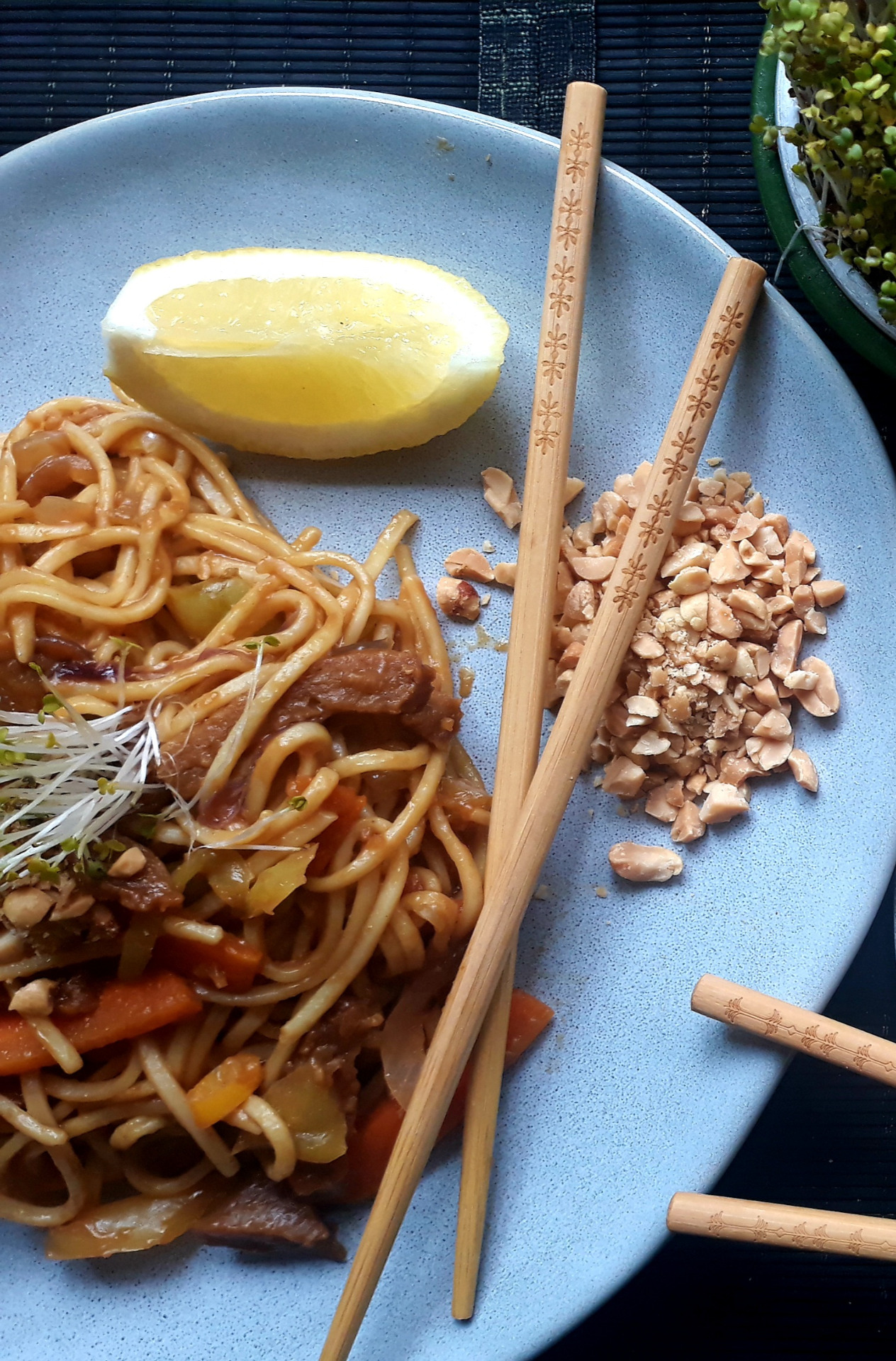 Asijské nudle s robi masem :: Boho Kristýna